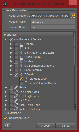 Creating Characters And Morphs For Daz 3d Figures Saving Your Morph S