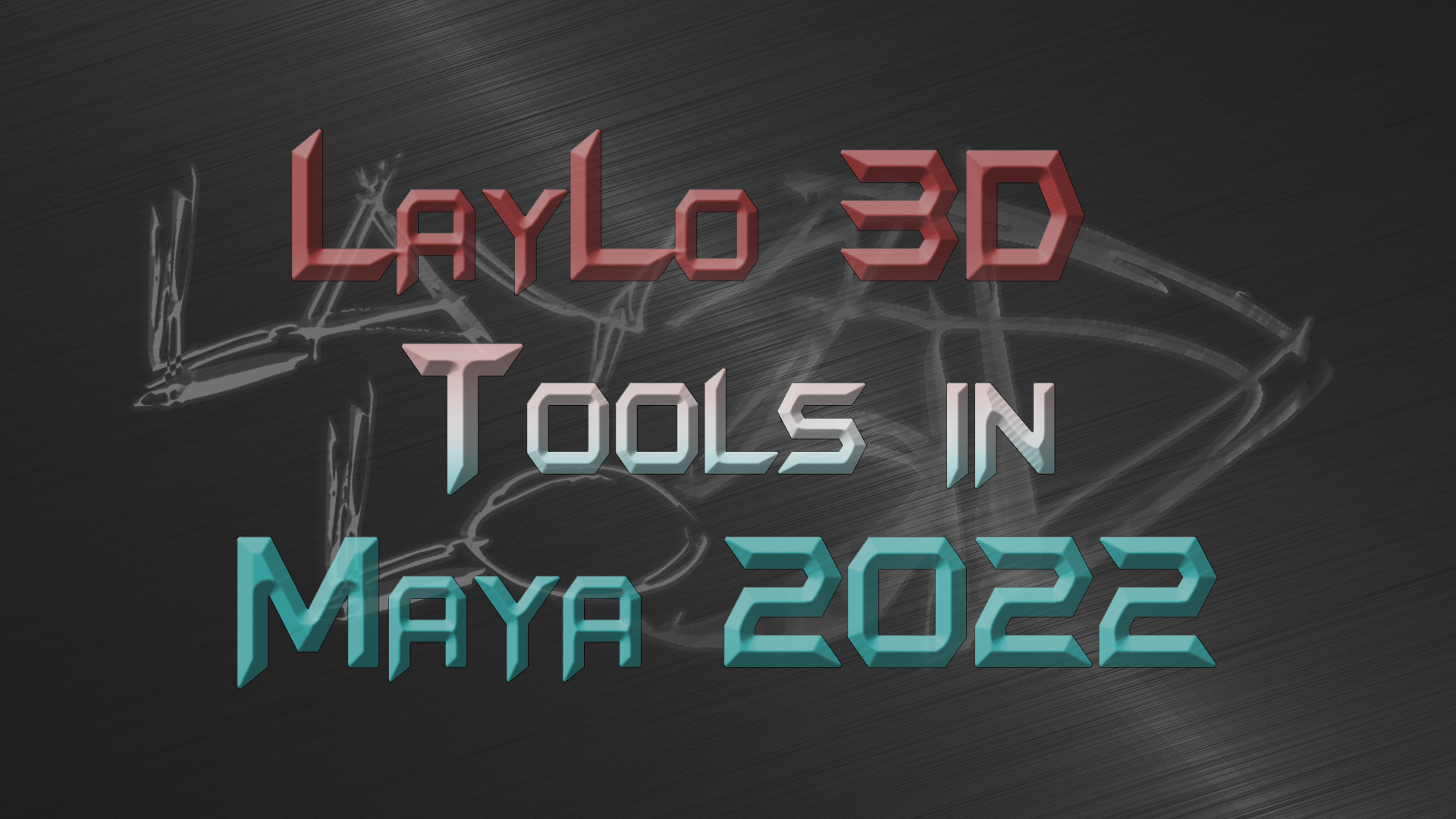Using LayLo 3D Plug-Ins in Maya 2022 – LayLo 3D